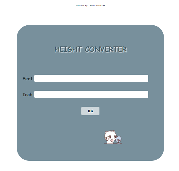 GitHub - Nalini1998/Height-Converter: This is a simple height ... GitHub - Nalini1998/Height-Converter: This is a simple height ...