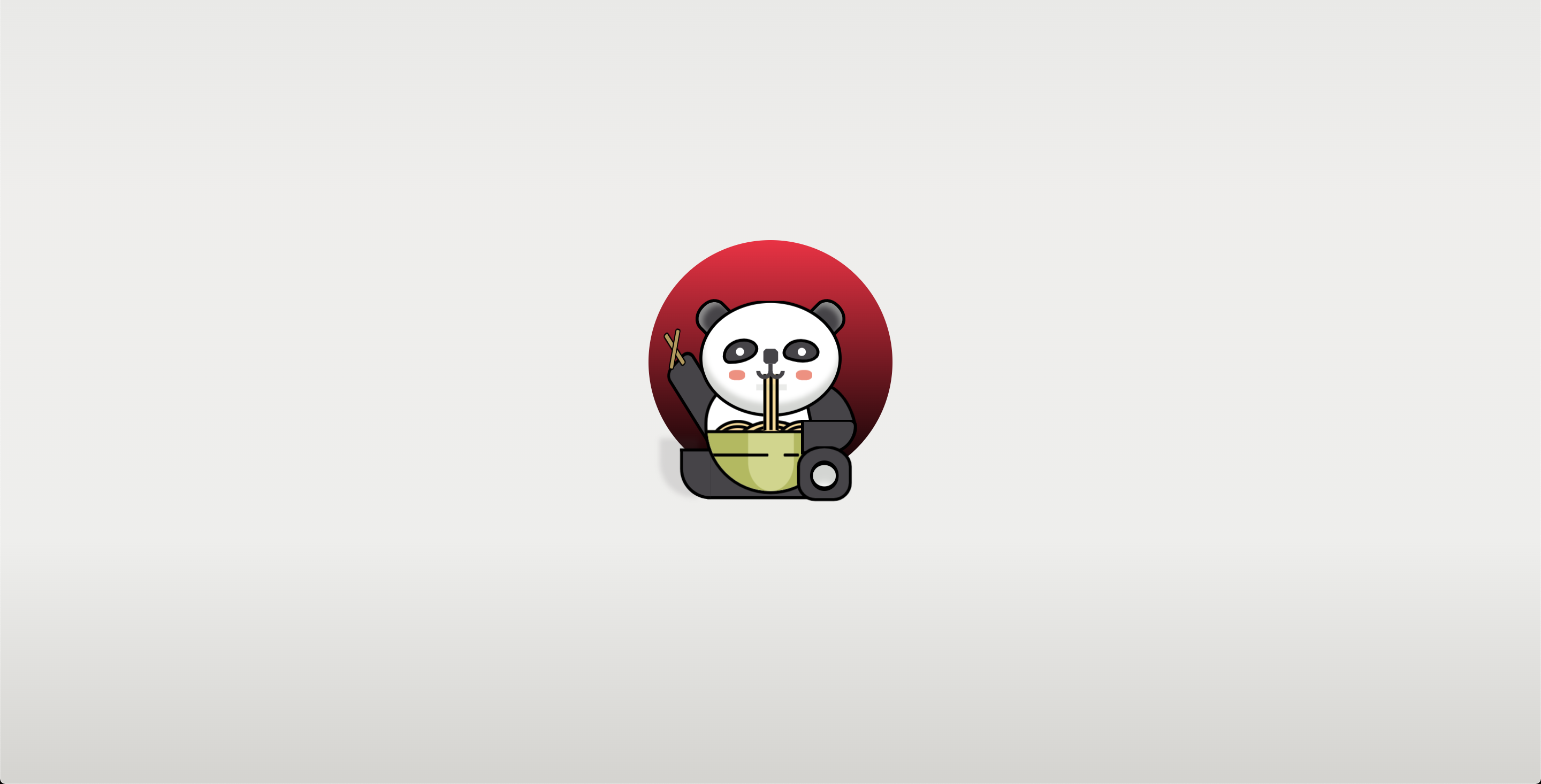 pure css Happy Panda (GSAP animation)