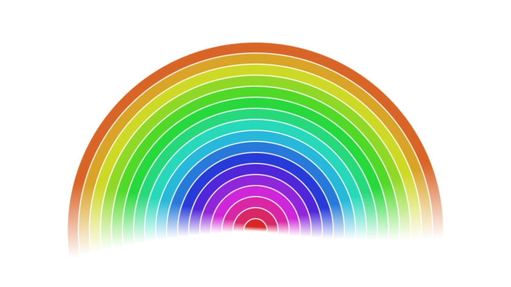 Concentric circles (CSS)