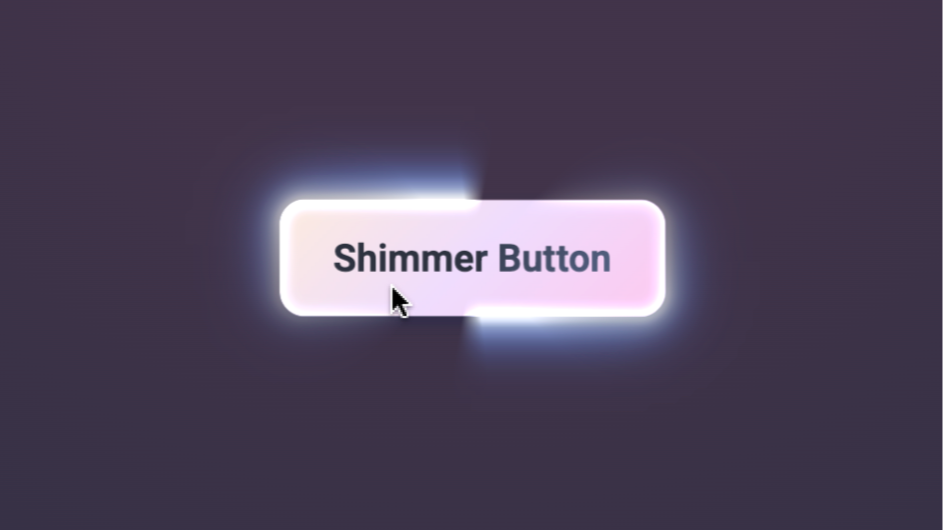 CSS Only Shimmer Button