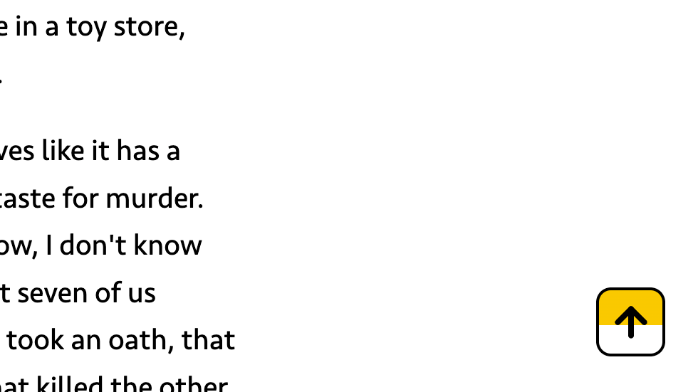 A progress-indicating scroll-to-top button in HTML and CSS