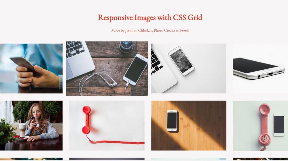 CSS Grid Image Gallery