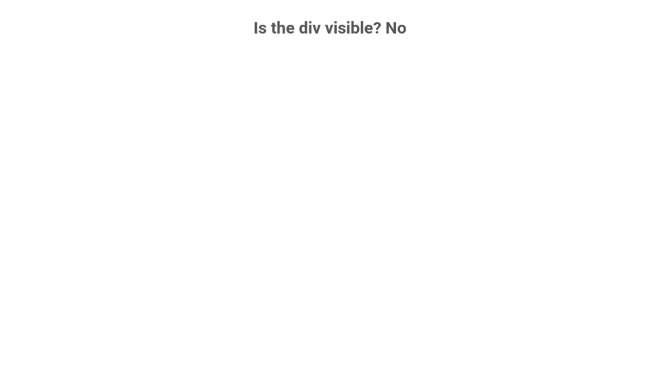 35 How To Check Div Is Visible Or Not In Javascript