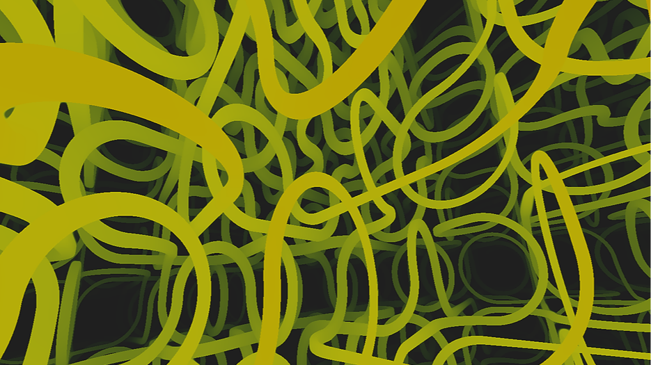 3D Rainbow Truchet / WebGL - GLSL Fragment Shader