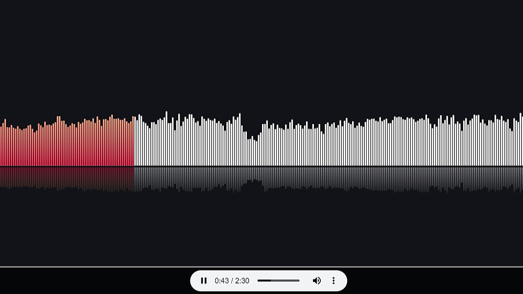 Audio Waveform Visualizer - v2