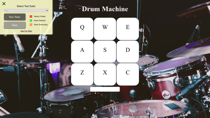 Drum Machine Audio The Freecodecamp Forum