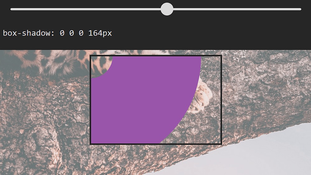 Scooped corner, method #0, step #2 (interactive)