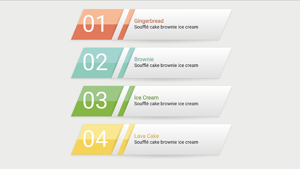 Responsive infographic with CSS variables