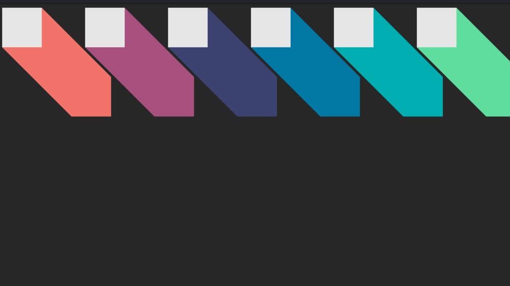 Long shadow with CSS variables