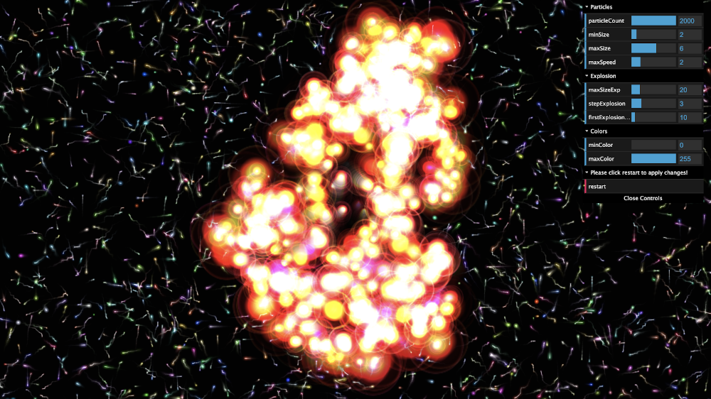 Particle Explosion