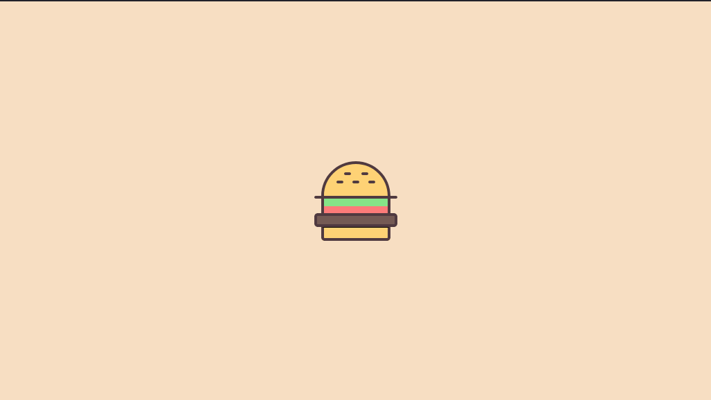 Hamburger Animated CSS Art