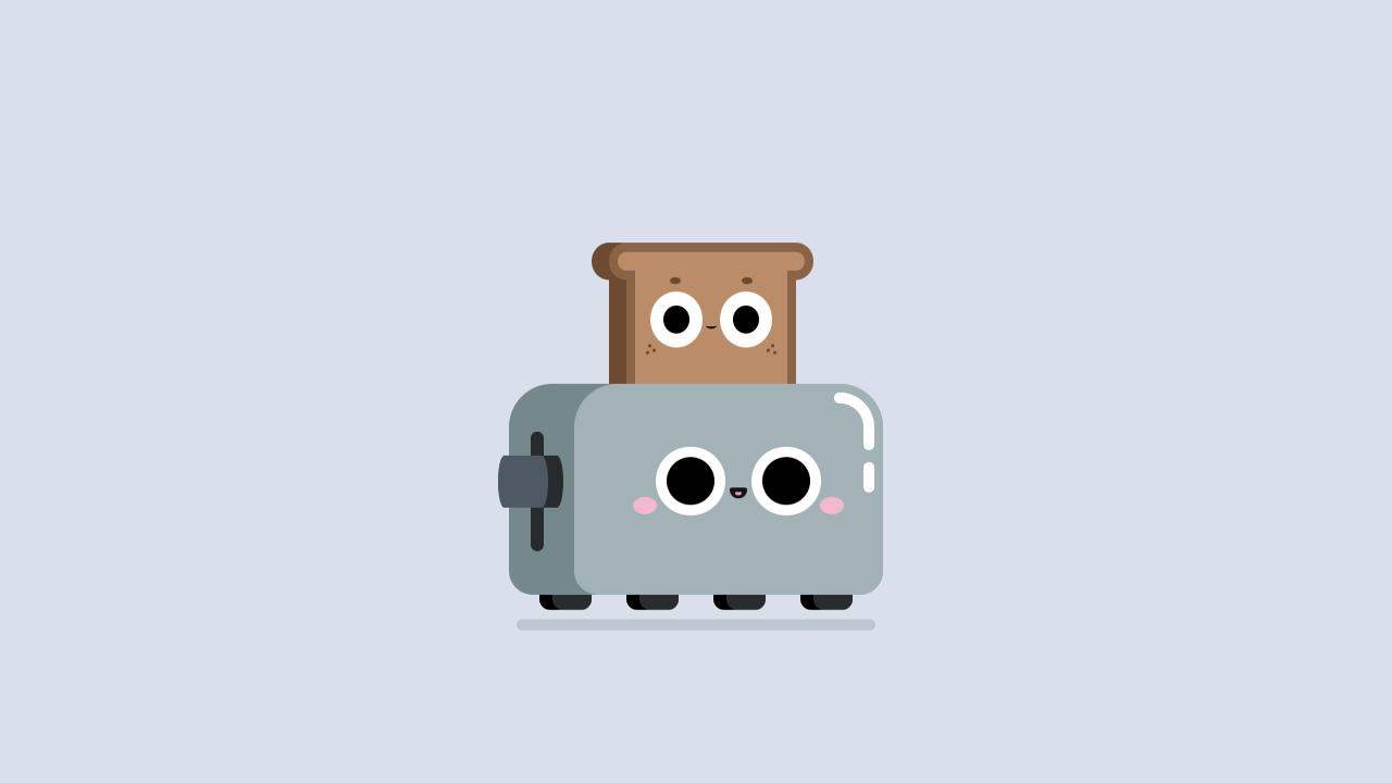 Only CSS toaster animation! 🍞