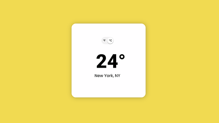 Weather Widget