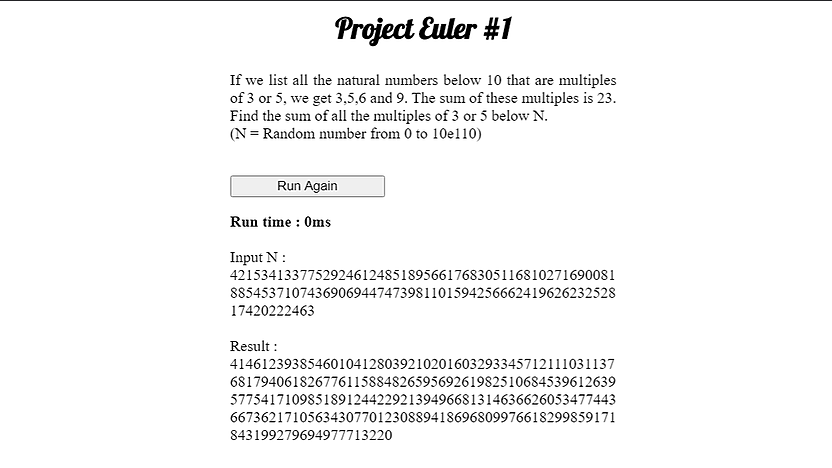 Project Euler 001