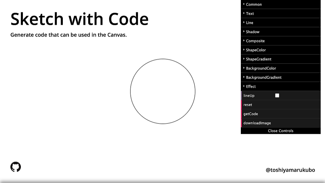 Sketch with Code - Anyone can create generative art