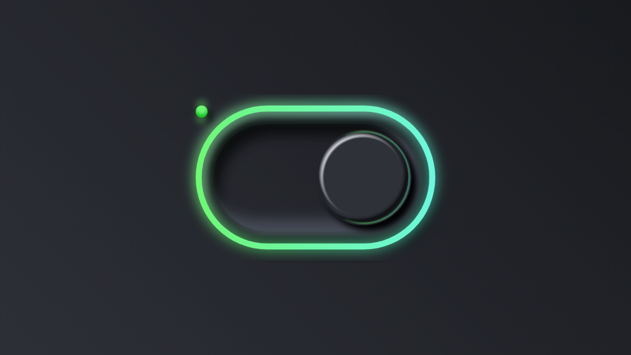 Neon Toggle Switch