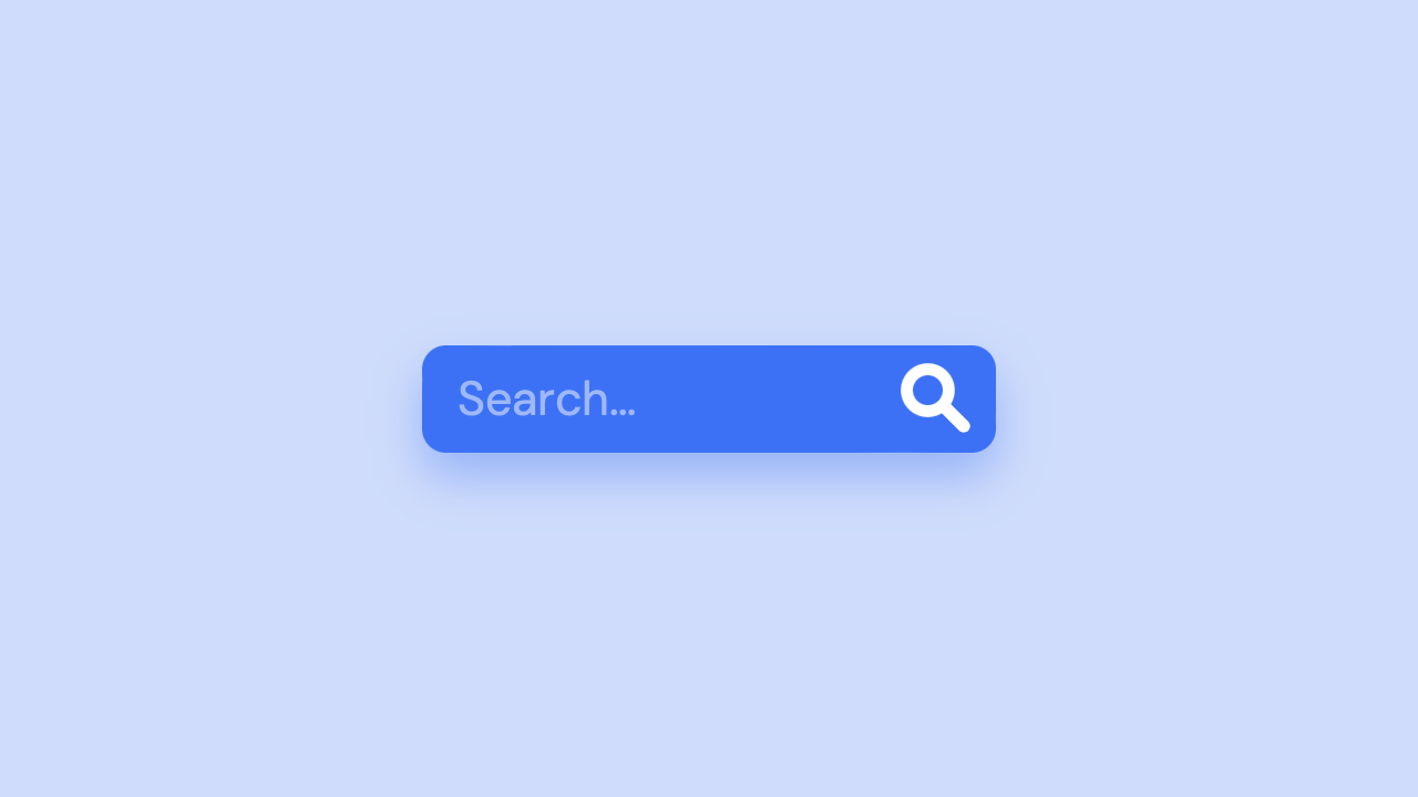 Search With Morphing Button
