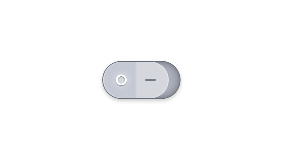 Skeuomorphic Toggle Switch Vol 1