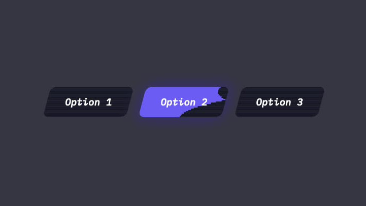 Retro futuristic radio buttons with GSAP v5