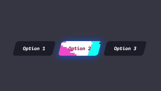 Retro futuristic radio buttons with GSAP v9
