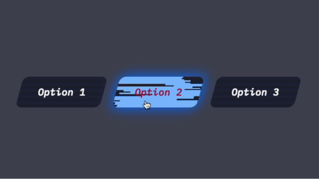 Retro futuristic radio buttons with GSAP