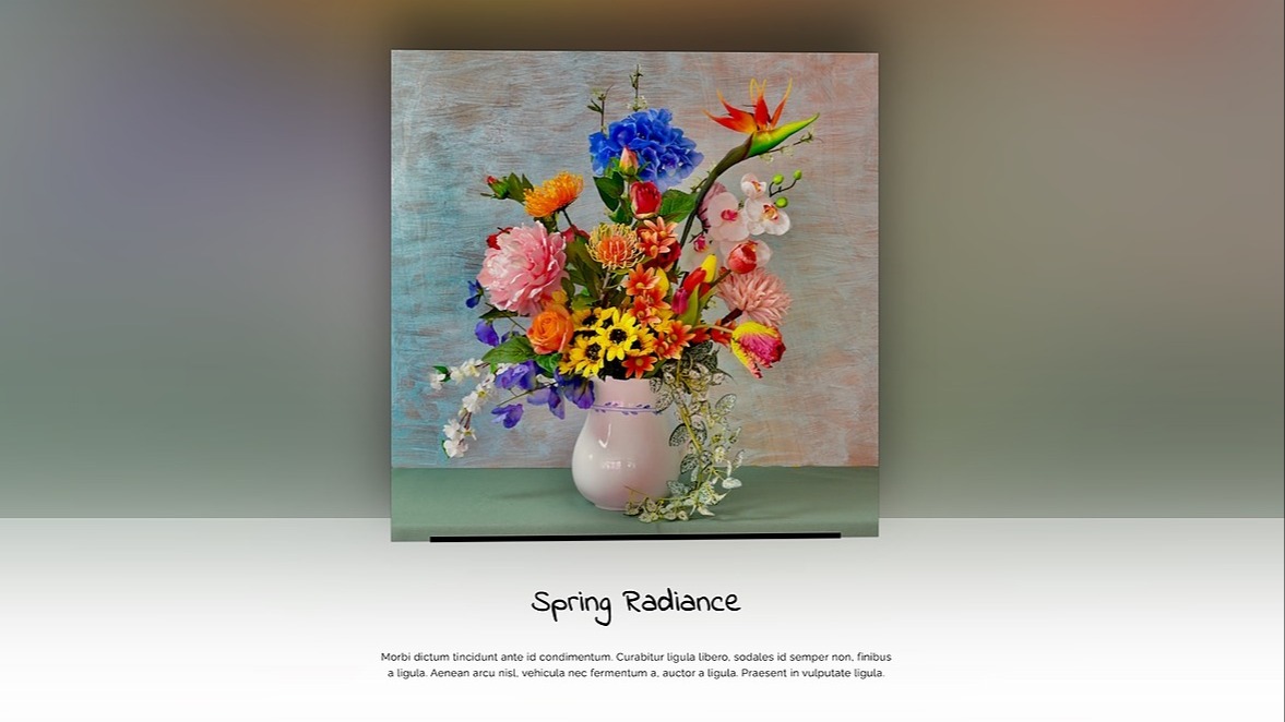 Penelope's Floral Design - CodePen Challenge