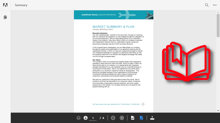 Saving and Restoring Document Position using PDF Embed API