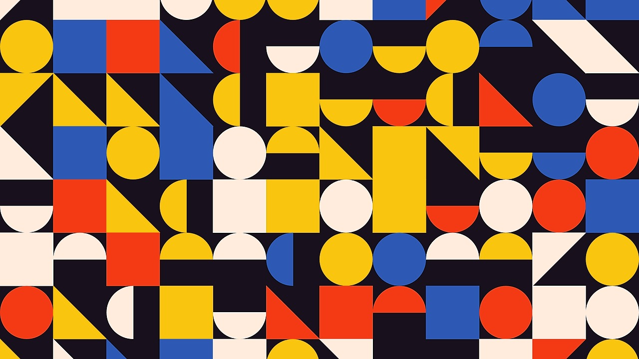 Generative Bauhaus Grid Patterns - CSS Houdini