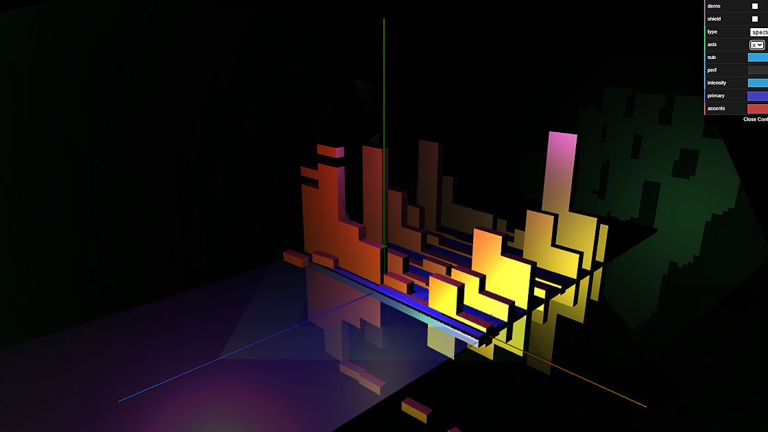 3D Physics Visualizer for Web Audio & MIDI