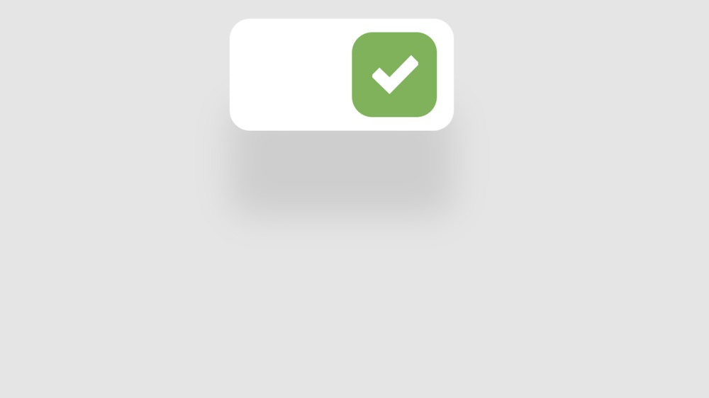 cute animated checkbox