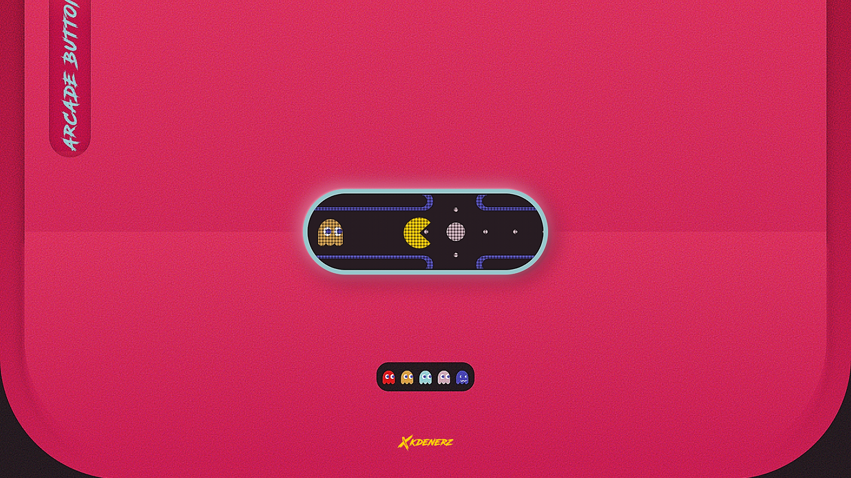 Arcade Button 👾🕹️ (Pure CSS, Animated)