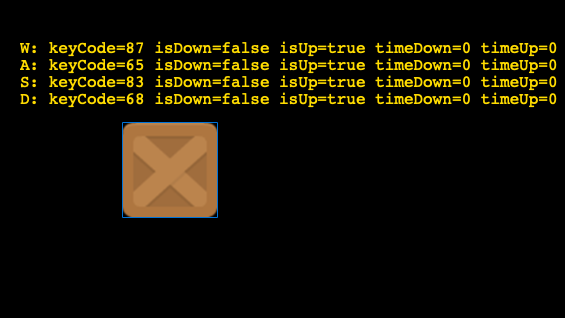 WASD keyboard movement