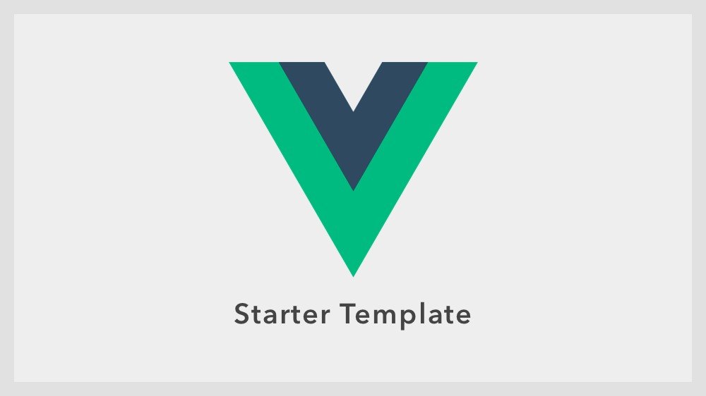 Vue.js Starter Template